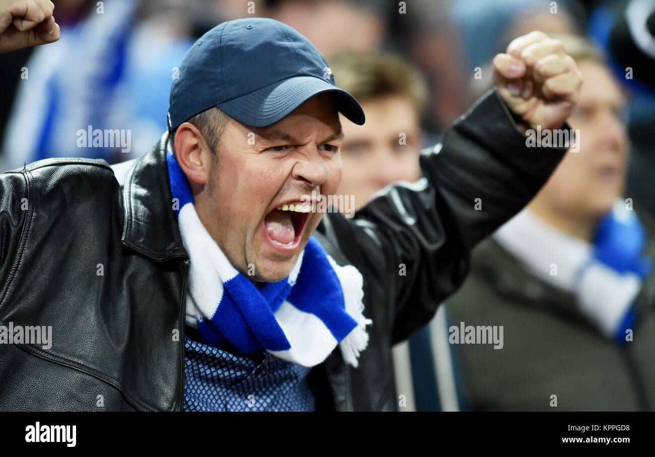 Brighton and Hove Albion football fans cheering - Photo Simon Dack ...