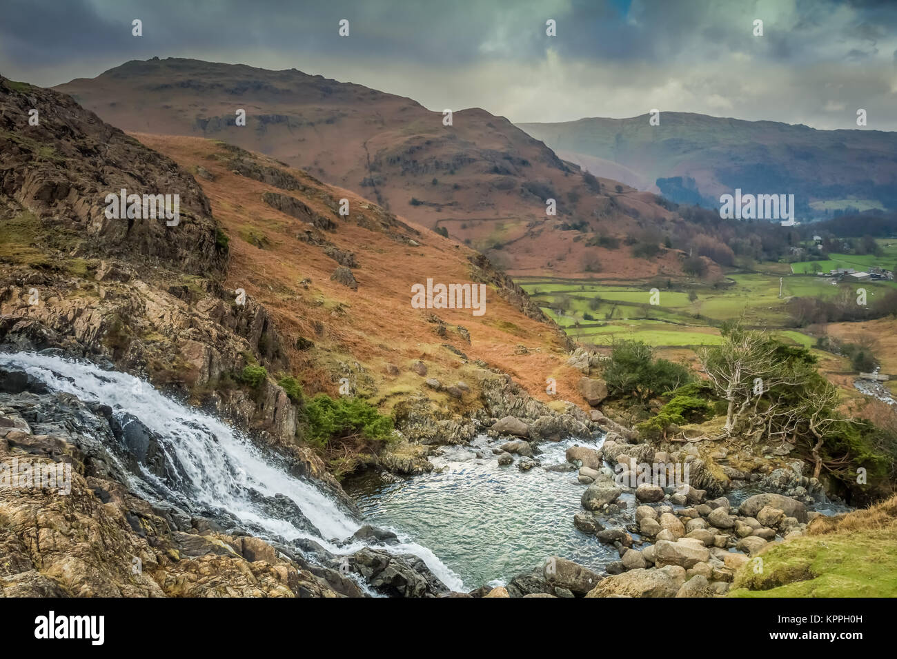Winter hill walkin on Sargent Man, a Wainwright in the Lake District ...