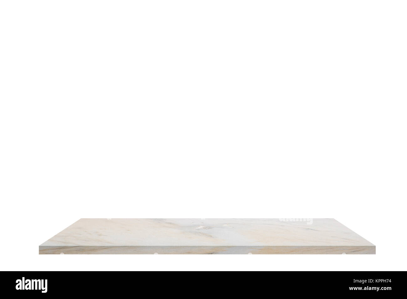 white top marble shelf and stone floor texture background, can be used ...