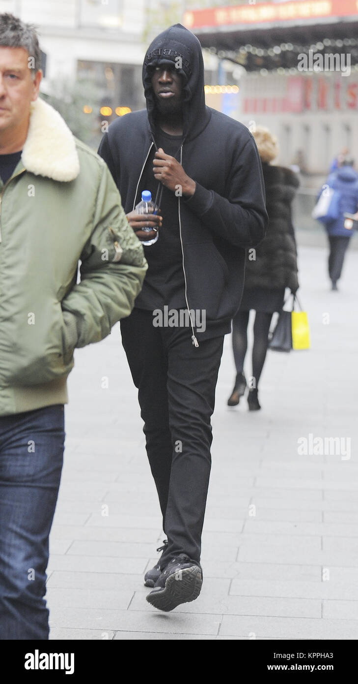 Grime Artist Stormzy leaves Global Radio studios Featuring: Stormzy ...