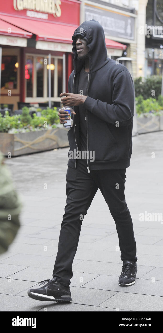 Grime Artist Stormzy leaves Global Radio studios Featuring: Stormzy ...