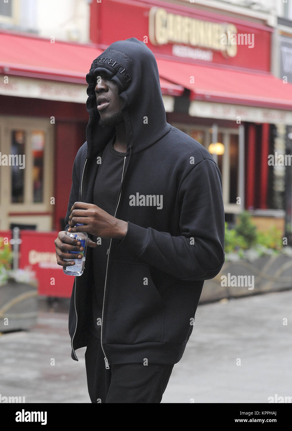 Grime Artist Stormzy leaves Global Radio studios Featuring: Stormzy ...