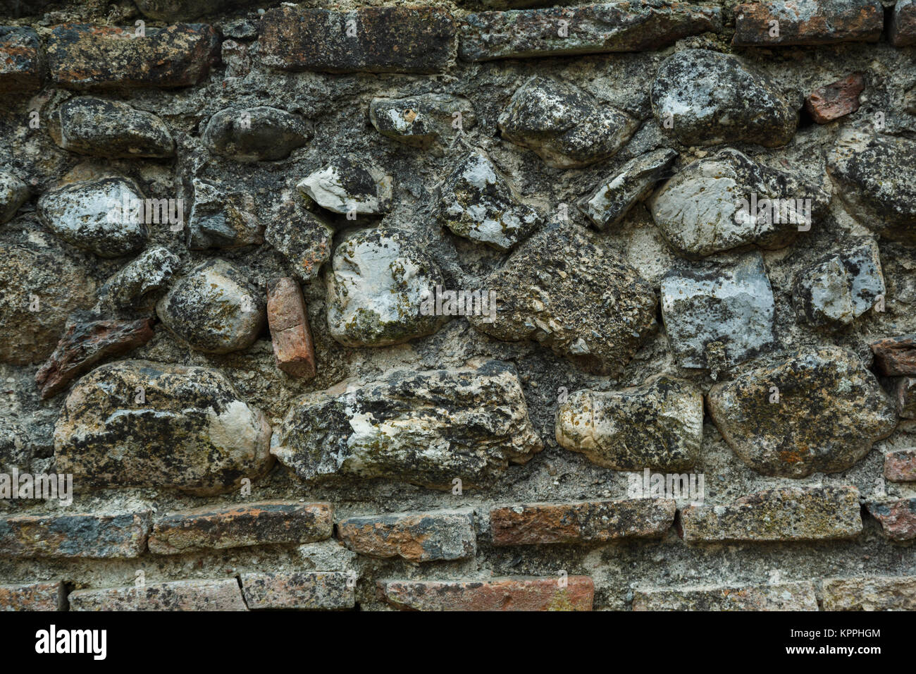 Background of processed geometric stones with different colors of warm ...
