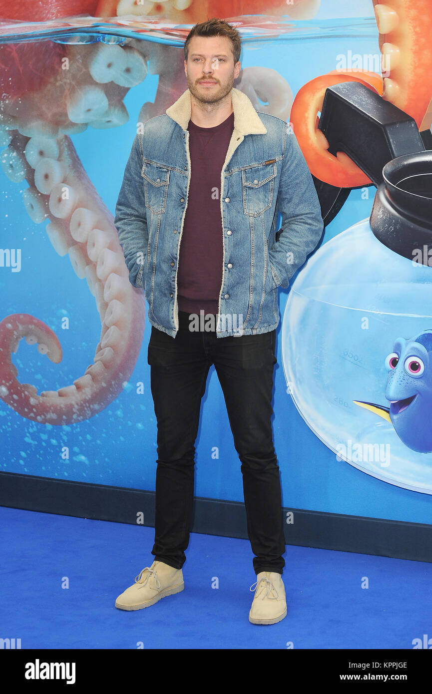 Rick Edwards attends the UK Gala Screening of Finding Dory at Odeon ...