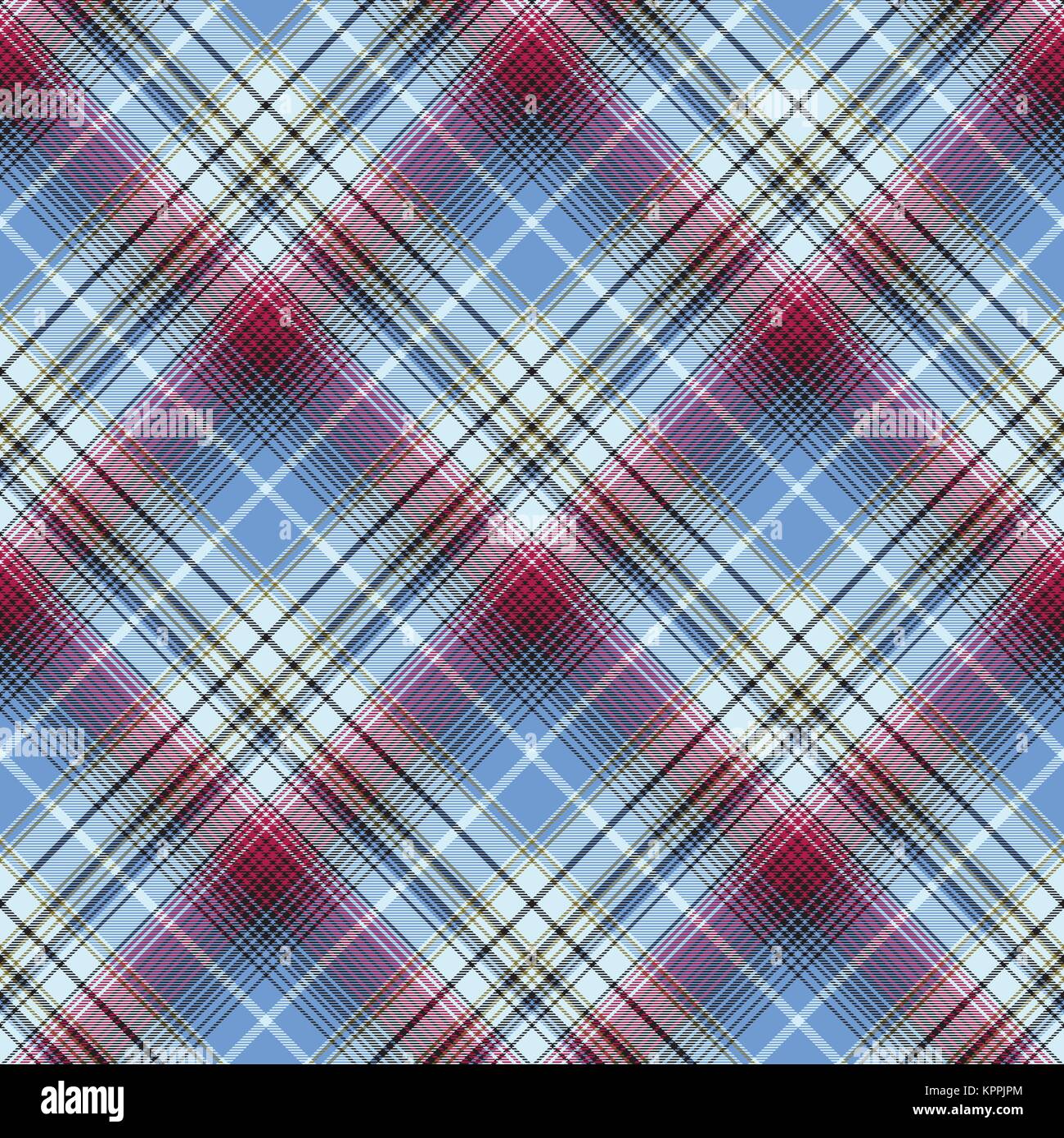 Abstract Fabric Texture Seamless Background Vector Illustration Stock