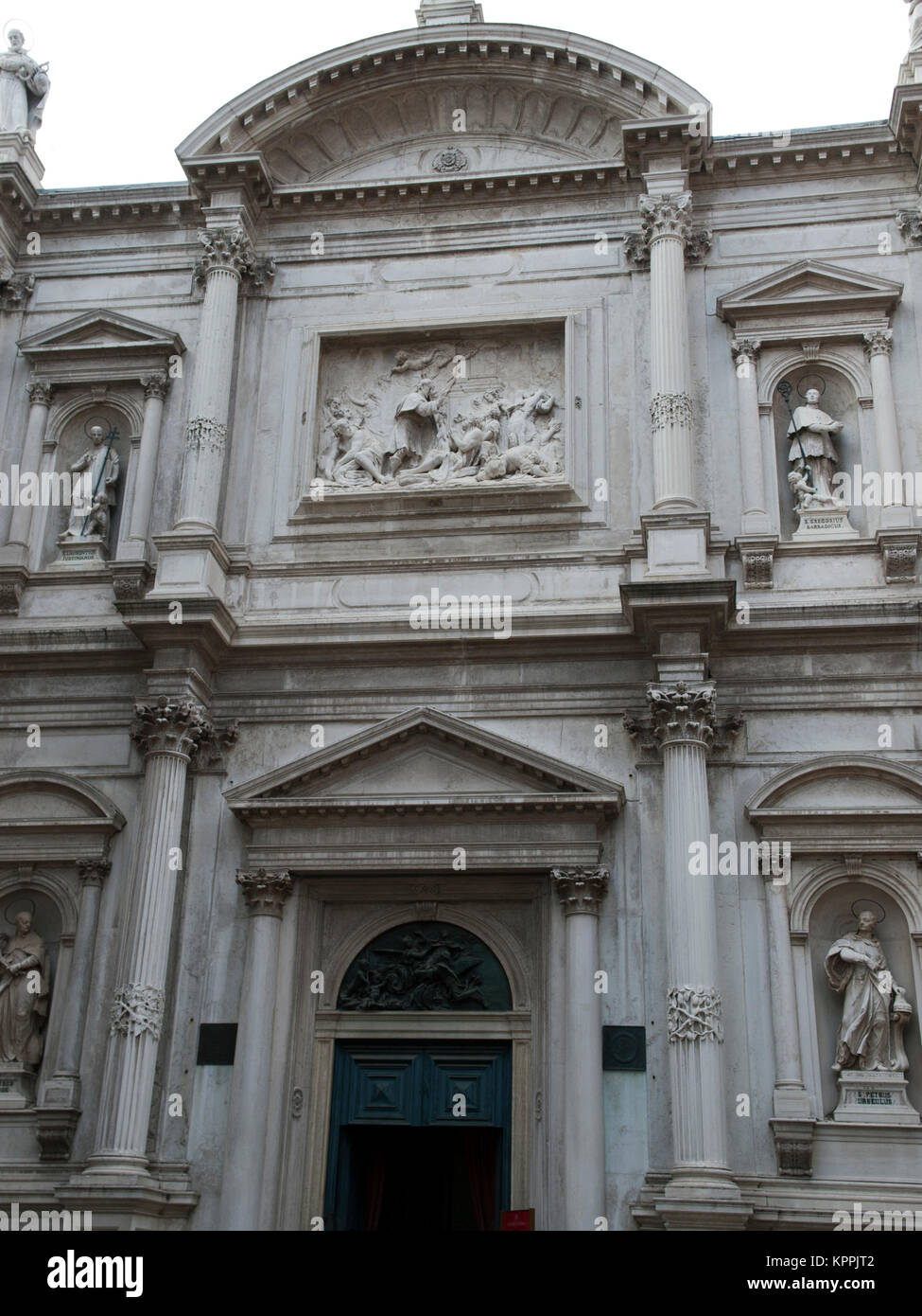 Façade of San Rocco Church - Venice italy Stock Photo - Alamy