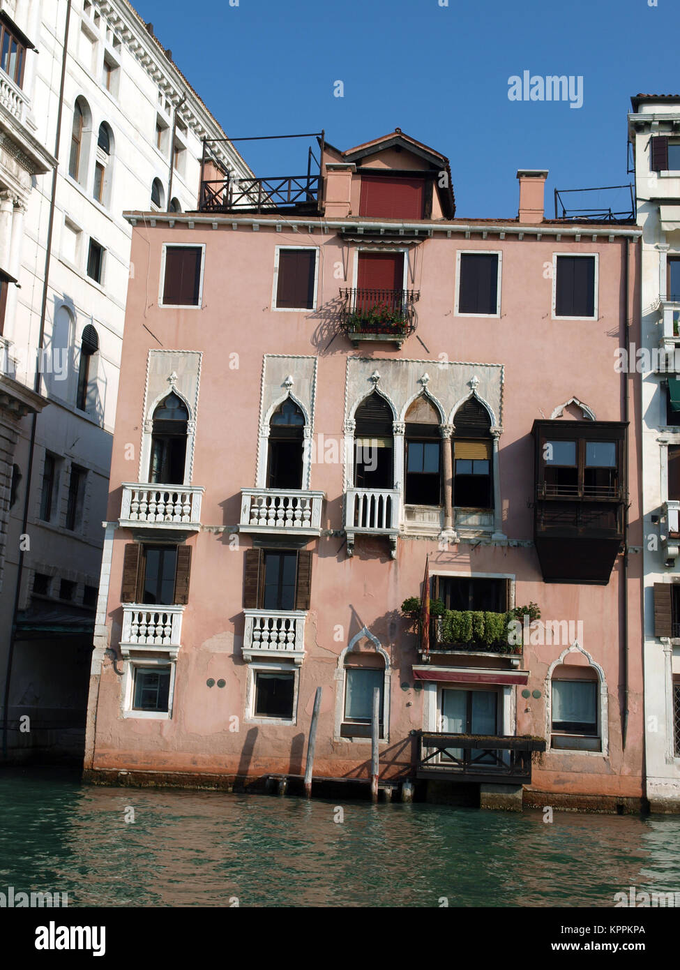 Venice - Exquisite antique building at Canal Grande Stock Photo - Alamy