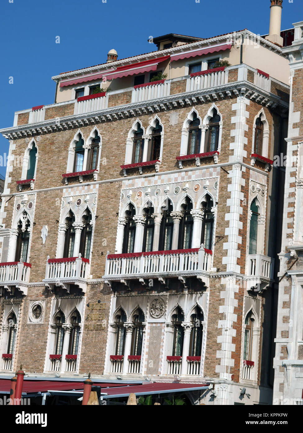 Typical Venetian scene with windows. Venice Italy Stock Photo - Alamy