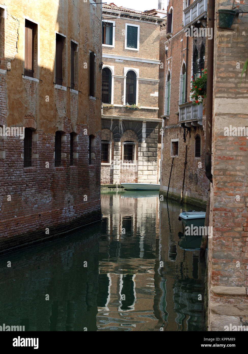 Venice - Picturesque and antique architecture of city center Stock ...
