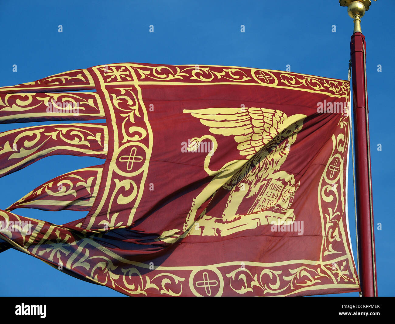 Venetian Lion Flag Venice High Resolution Stock Photography and Images ...