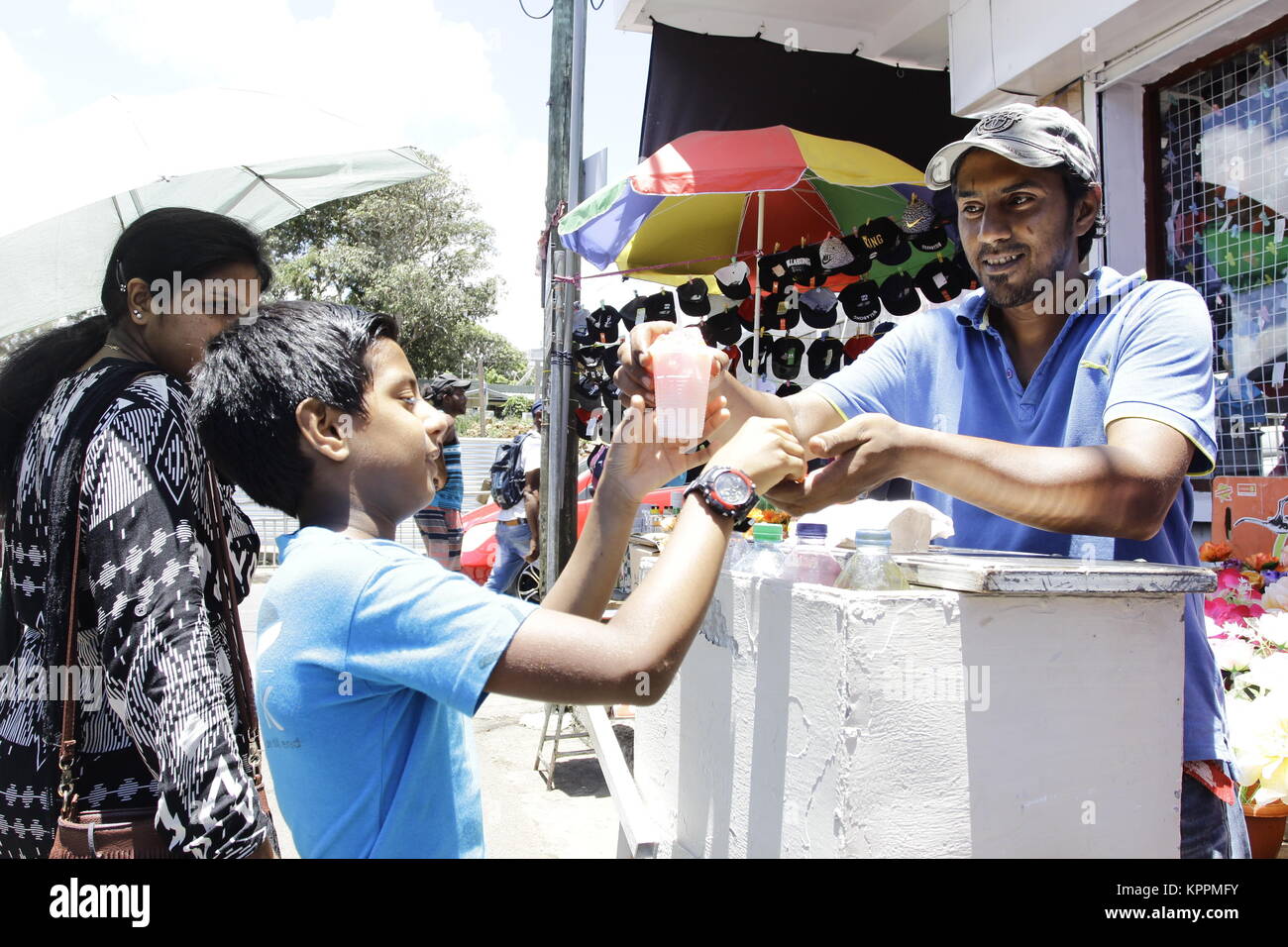 glaçon râpé, Ile Maurice. Chaleur intense: ces rafraîchissements qui ...
