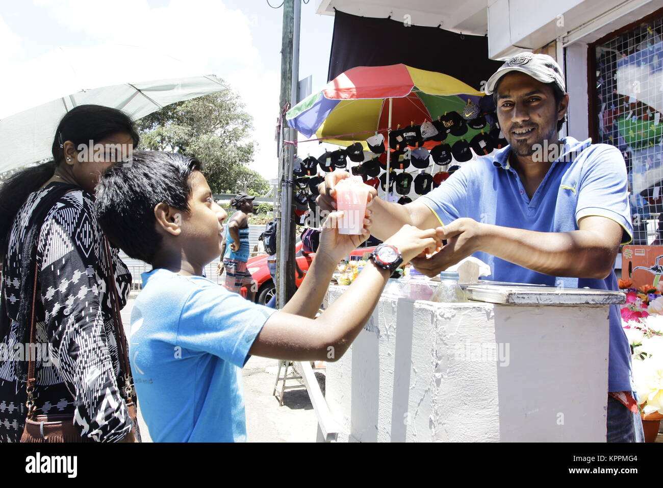 glaçon râpé, Ile Maurice. Chaleur intense: ces rafraîchissements qui ...