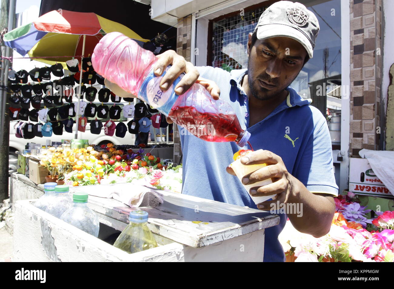 glaçon râpé, Ile Maurice. Chaleur intense: ces rafraîchissements qui ...