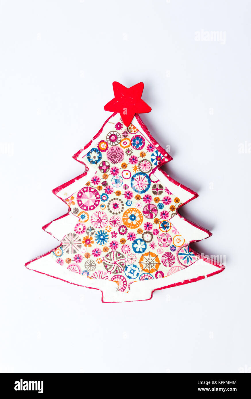 Decoupage Christmas Tree - Decoupage Design Ideas