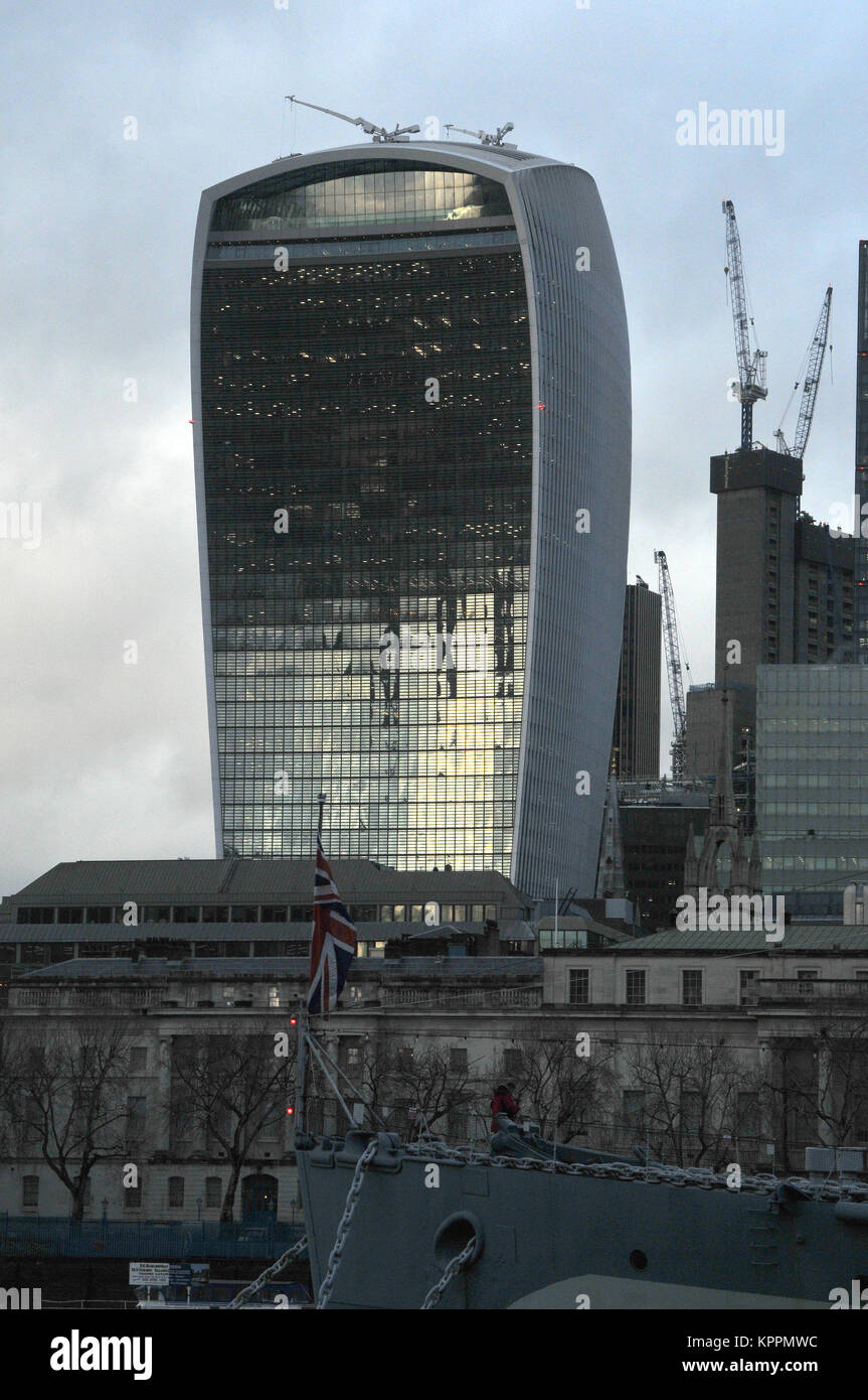 The walkie talkie office building in the centre of London’s financial ...