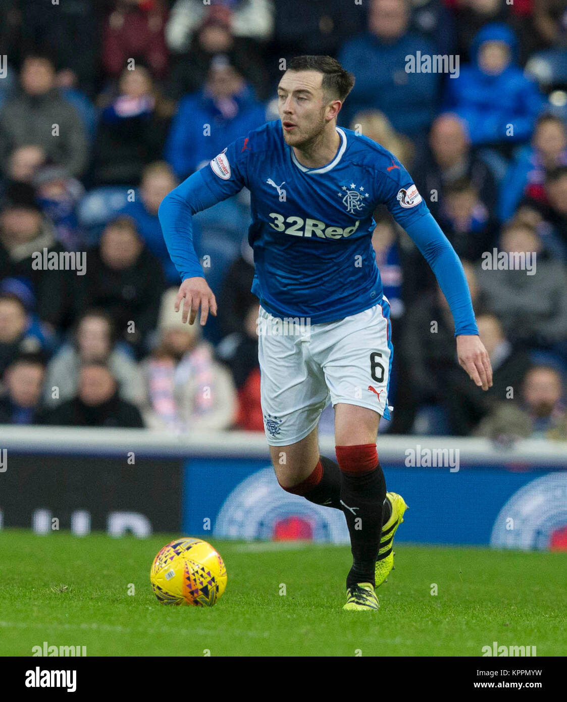 Rangers Danny Wilson during the Ladbrokes Scottish Premiership match at ...