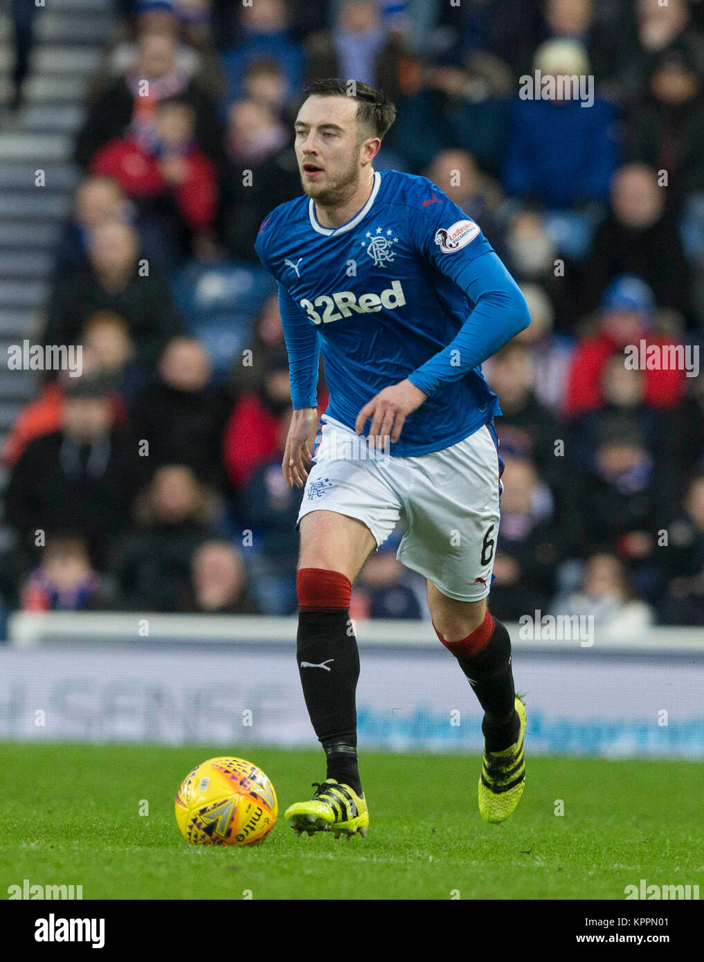 Rangers Danny Wilson during the Ladbrokes Scottish Premiership match at ...
