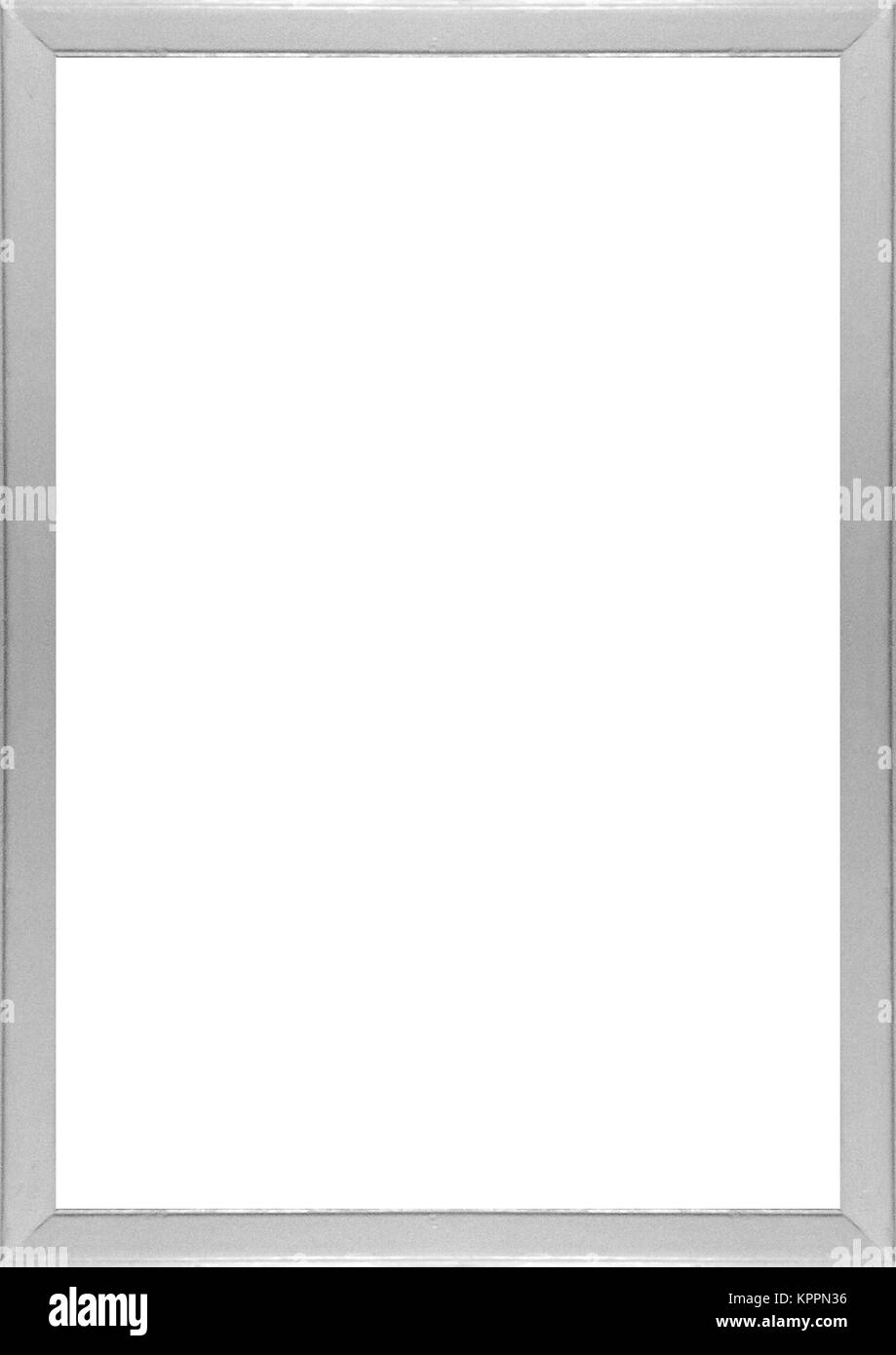 White frame background with decorated design borders Stock Photo - Alamy