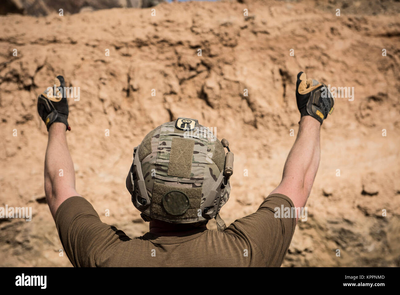 SSgt Justin Smith, an explosive ordnance disposal technician, assigned ...