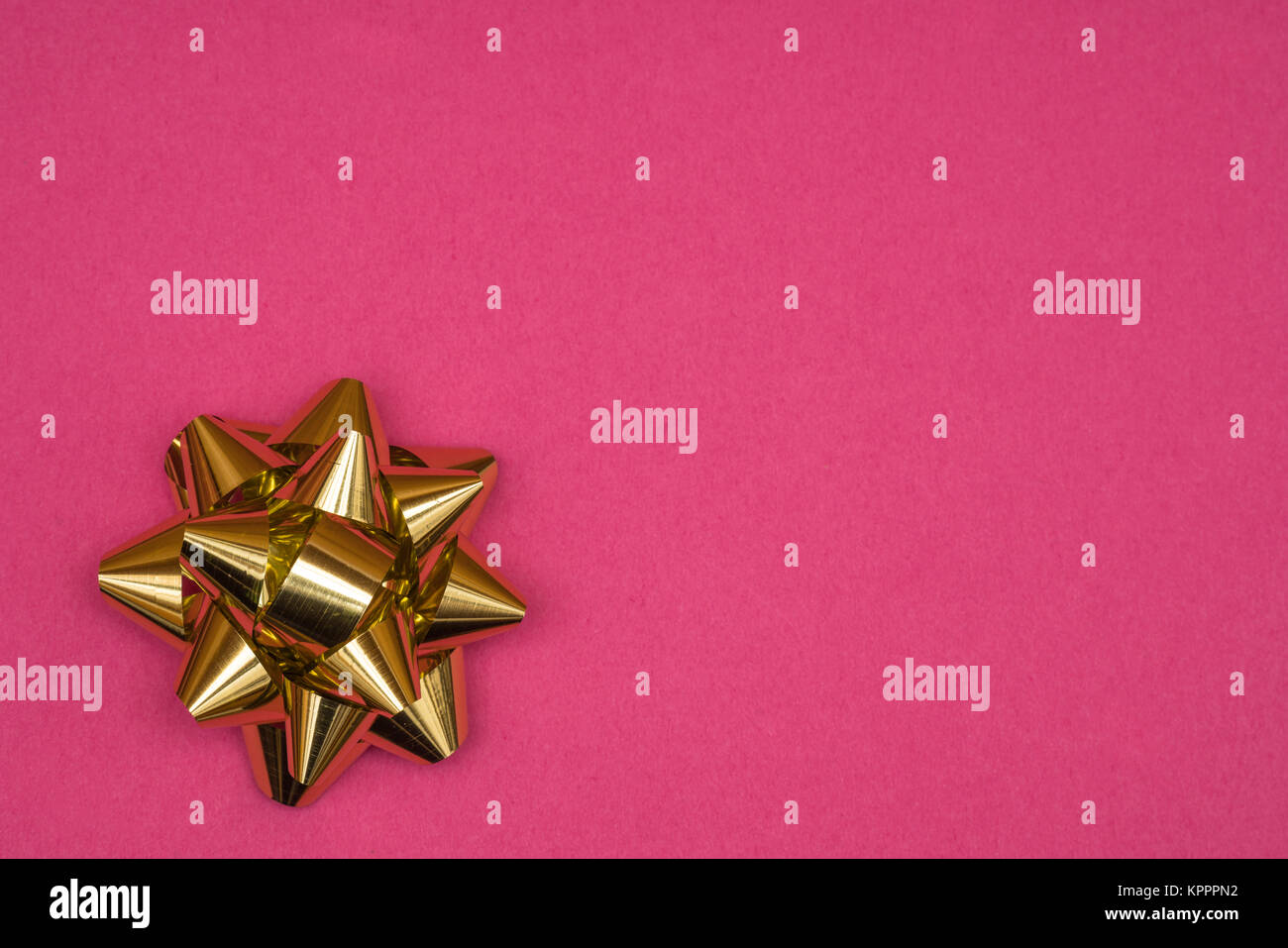 bow on a colored background Stock Photo - Alamy