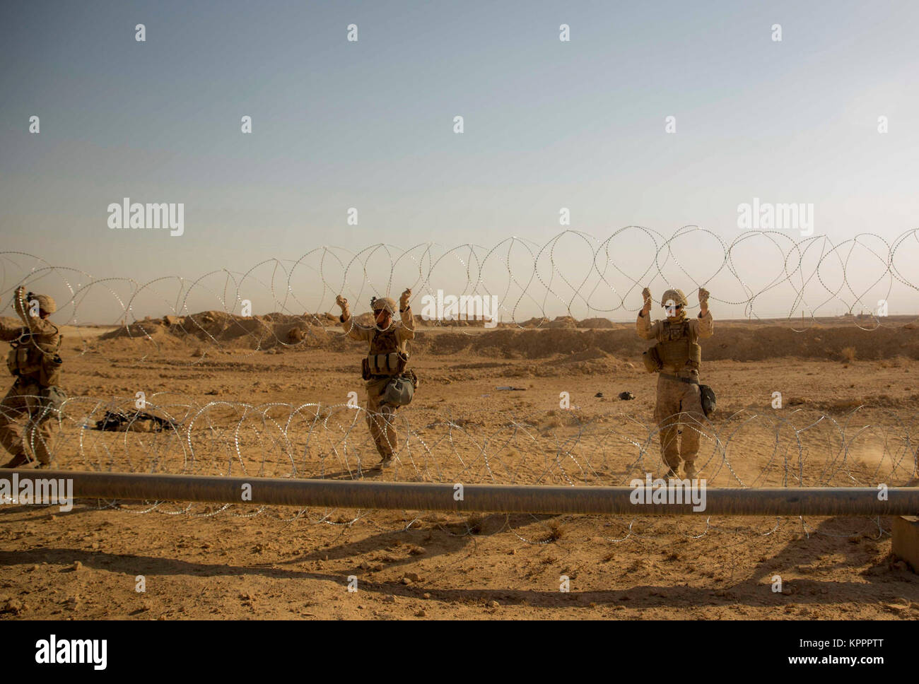 UNDISCLOSED LOCATION, IRAQ – U.S. Marines in support of Combined Joint ...