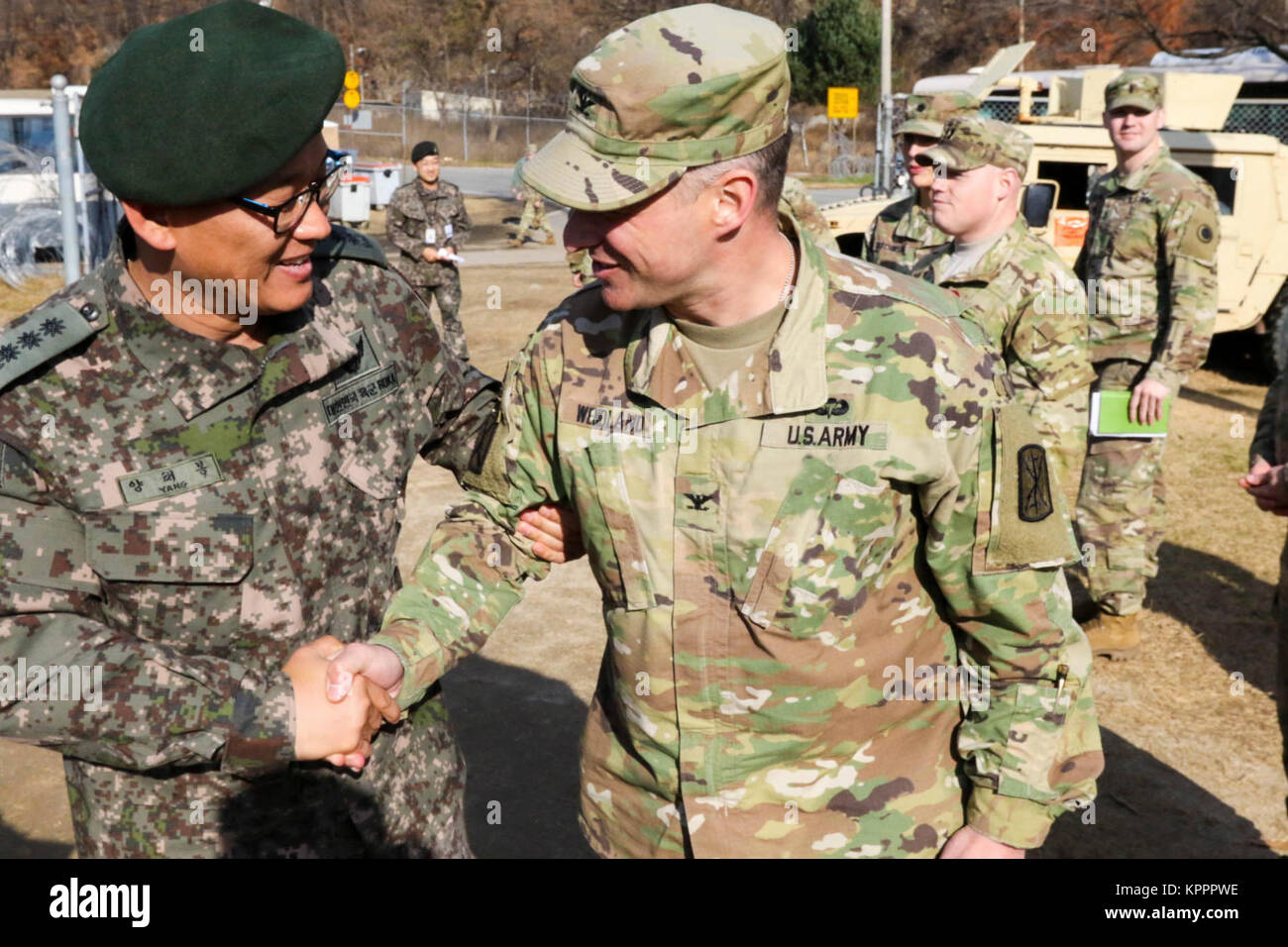 Col. Christopher Wendland, commander of the 17th Field Artillery ...