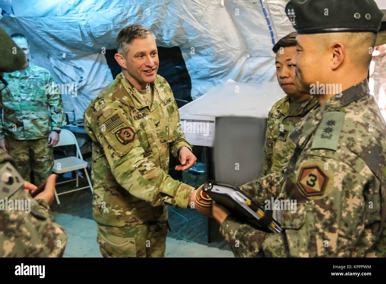 Col. Christopher Wendland, commander of the 17th Field Artillery ...