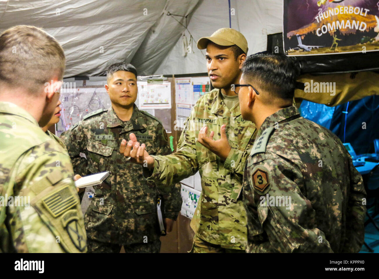 Maj. Angel Llompart, the brigade operations officer for 17th Field ...