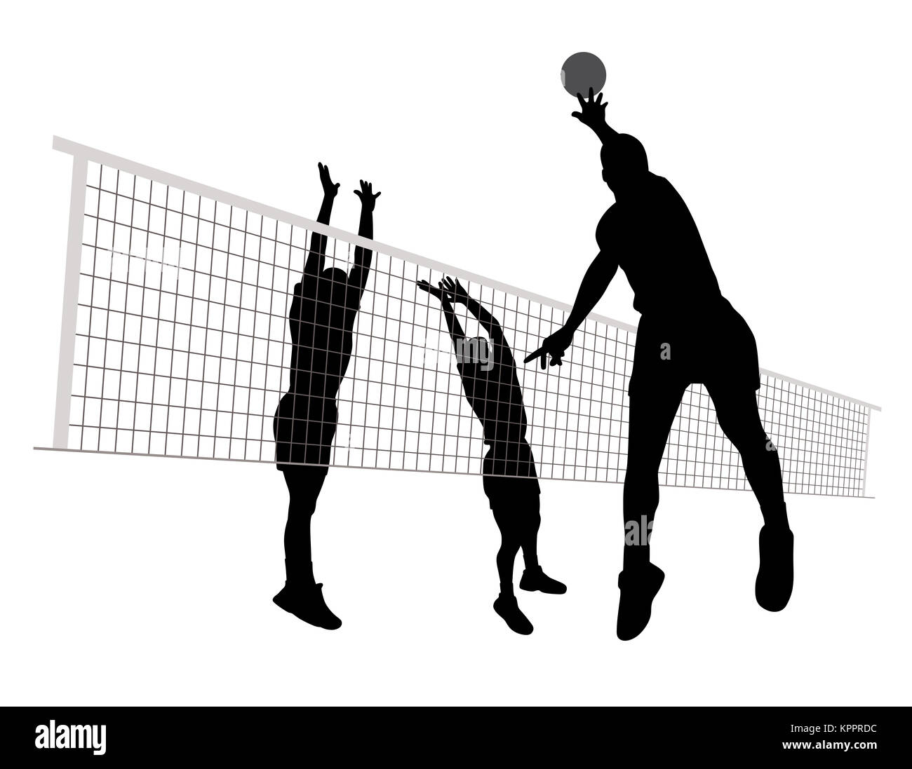Setter athlete Cut Out Stock Images & Pictures - Alamy