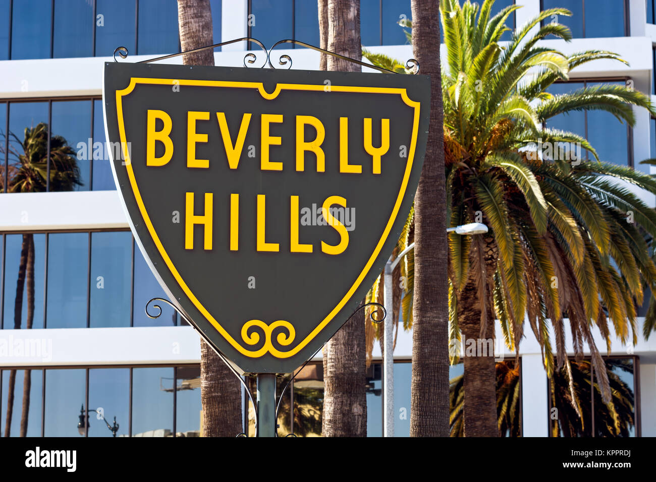 Beverly Hills Sign High Resolution Stock Photography and Images - Alamy