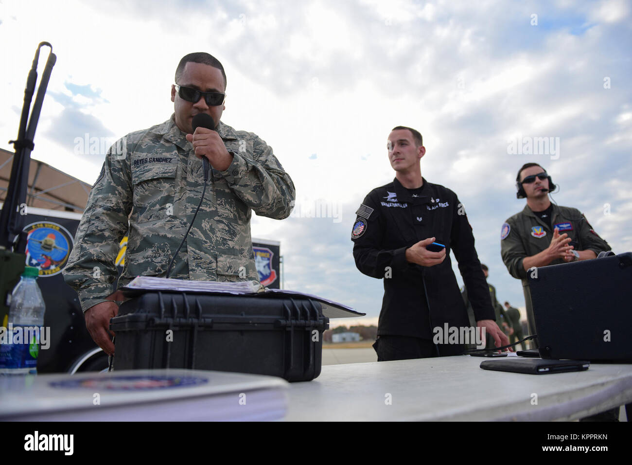 U.S. Air Force Tech Sgt. Yamil Reyes-Sanchez, the team chief assigned ...