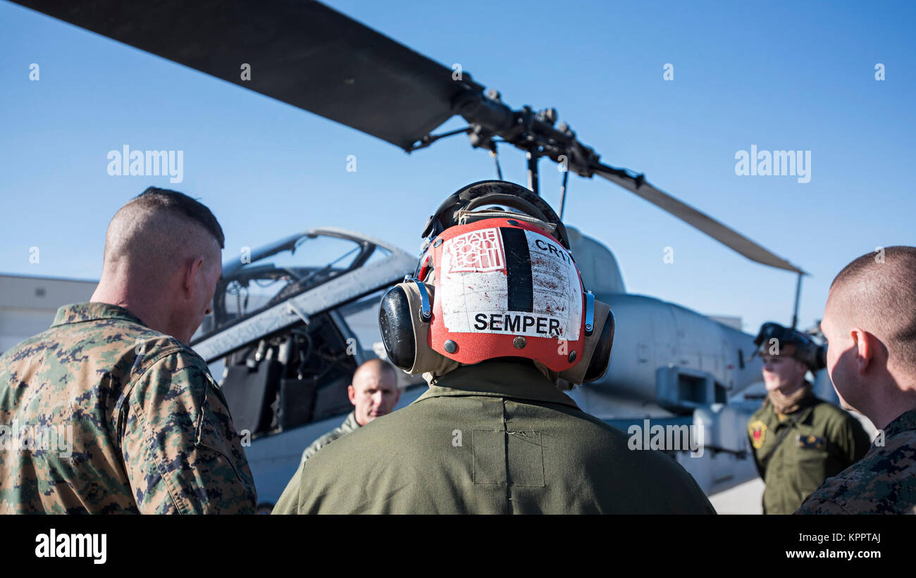 U.S. Marine Corps Cpl. Logan Semper, Marine Light Attack Helicopter ...