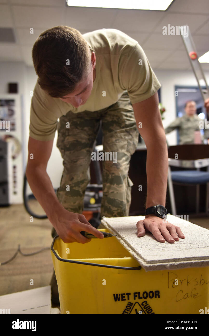 Senior Airman Adam Kresge, structural engineering journeyman with the ...