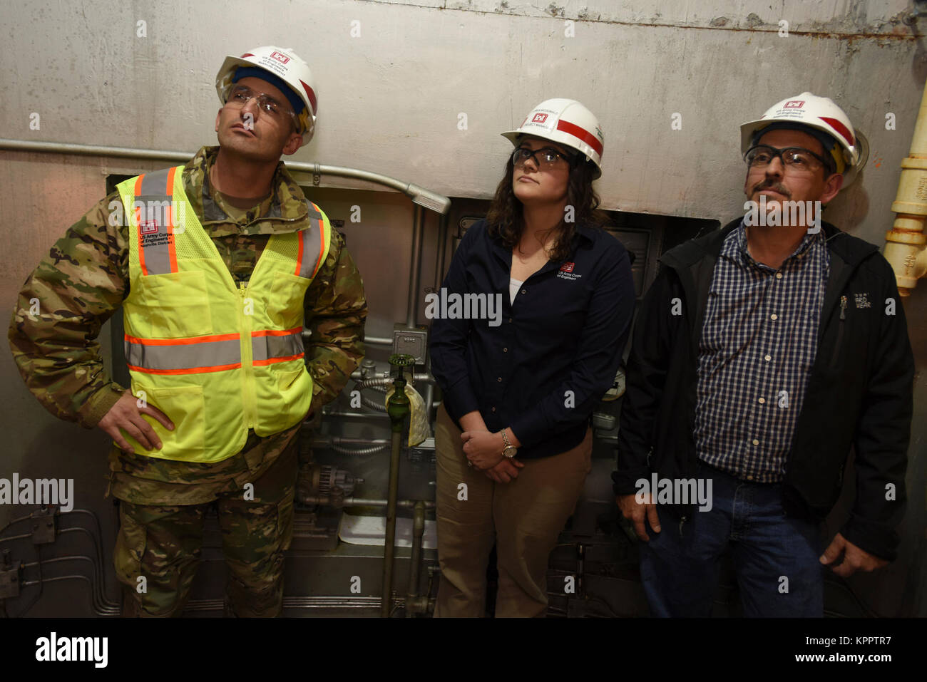 Col. Paul Kremer (Left), U.S. Army Corps of Engineers Great Lakes and ...