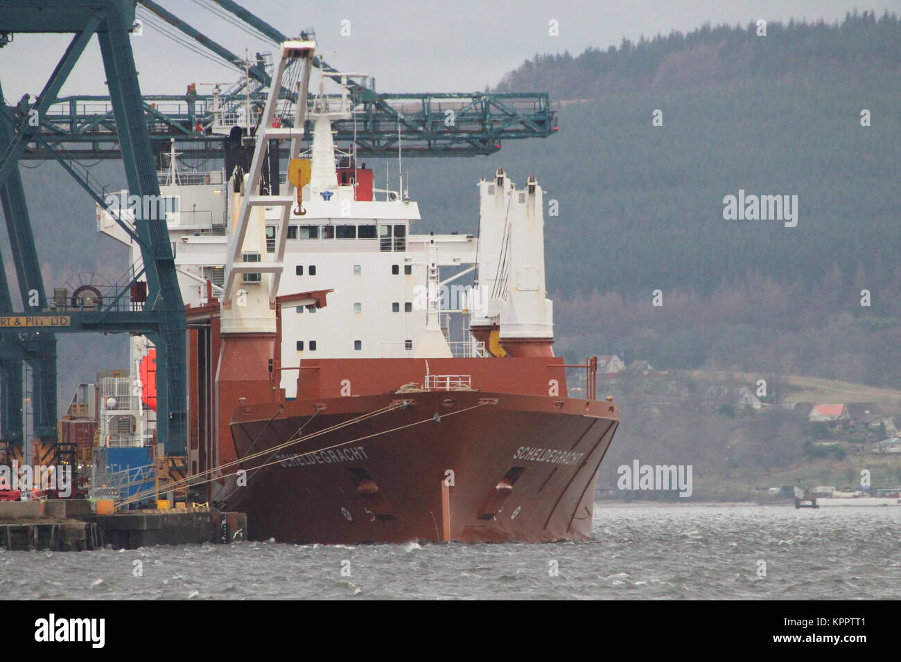 Scheldegracht container vessel hi-res stock photography and images - Alamy