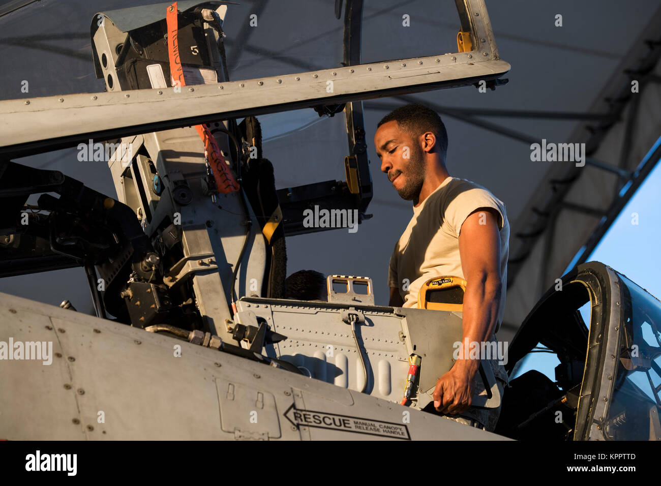Airman 1st Class Andre Francis, 23d Aircraft Maintenance Unit egress ...