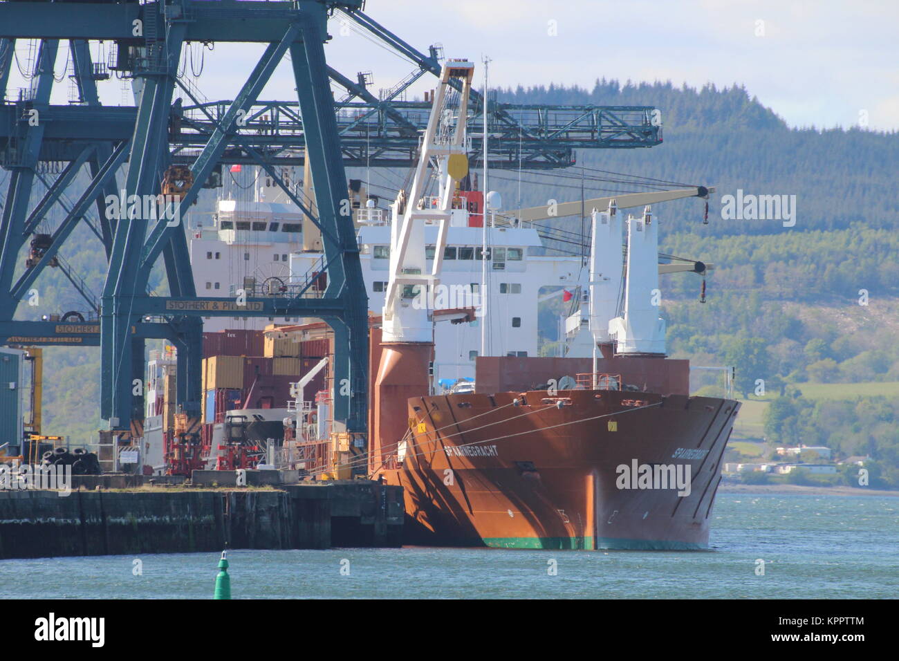 Spaarnegracht, a general cargo vessel operated by Spliethoff, at ...