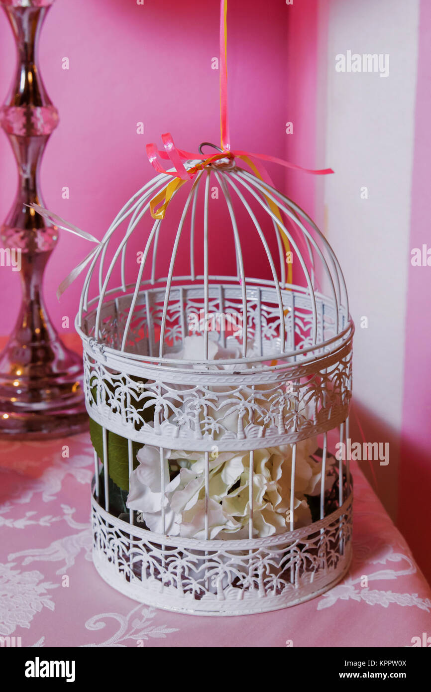 Candy Bar. Stylishly decorated with white cell, decorated with bright ...