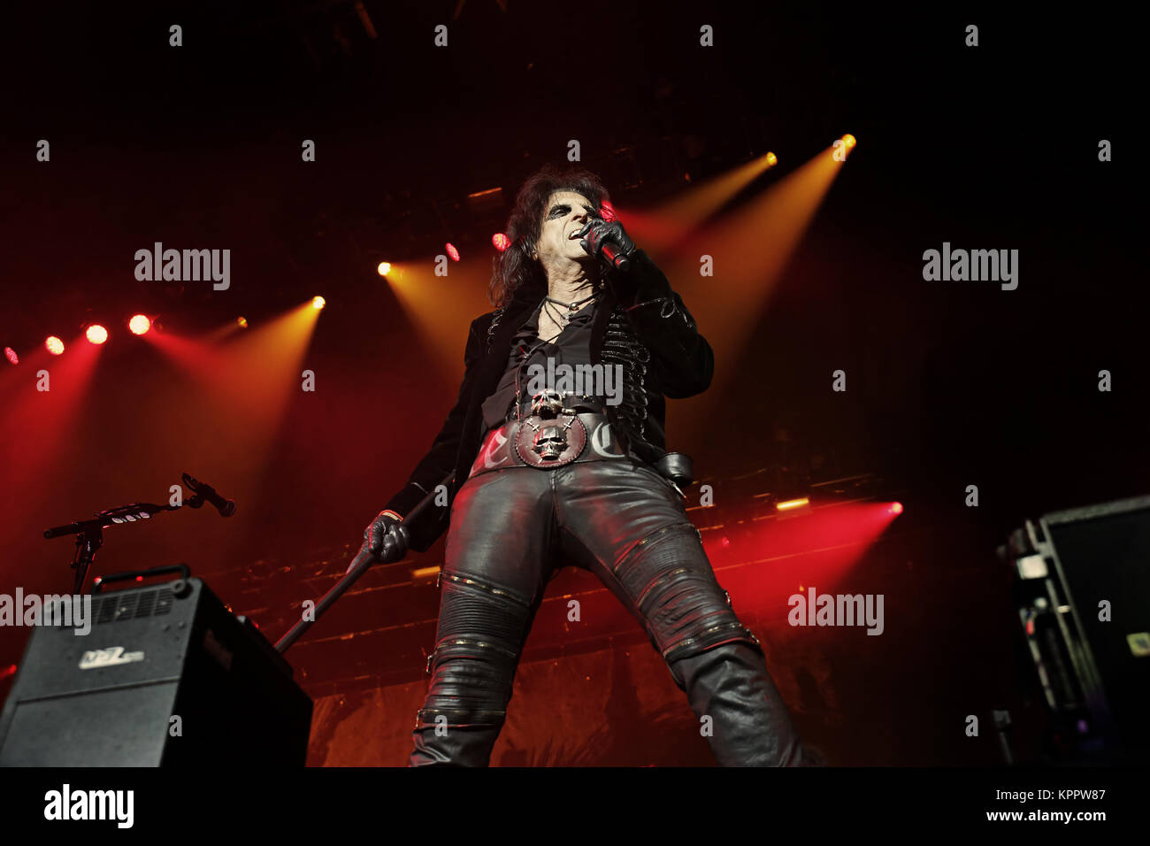 Alice Cooper performing at Manchester Arena Featuring: Alice Cooper ...
