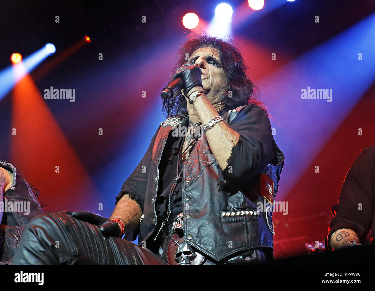 Alice Cooper performing at Manchester Arena Featuring: Alice Cooper ...