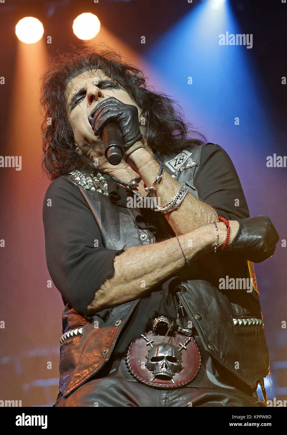 Alice Cooper performing at Manchester Arena Featuring: Alice Cooper ...