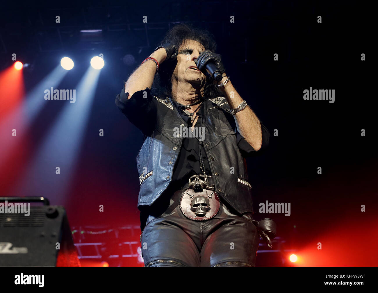 Alice Cooper performing at Manchester Arena Featuring: Alice Cooper ...