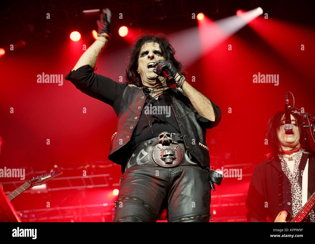 Alice Cooper performing at Manchester Arena Featuring: Alice Cooper ...
