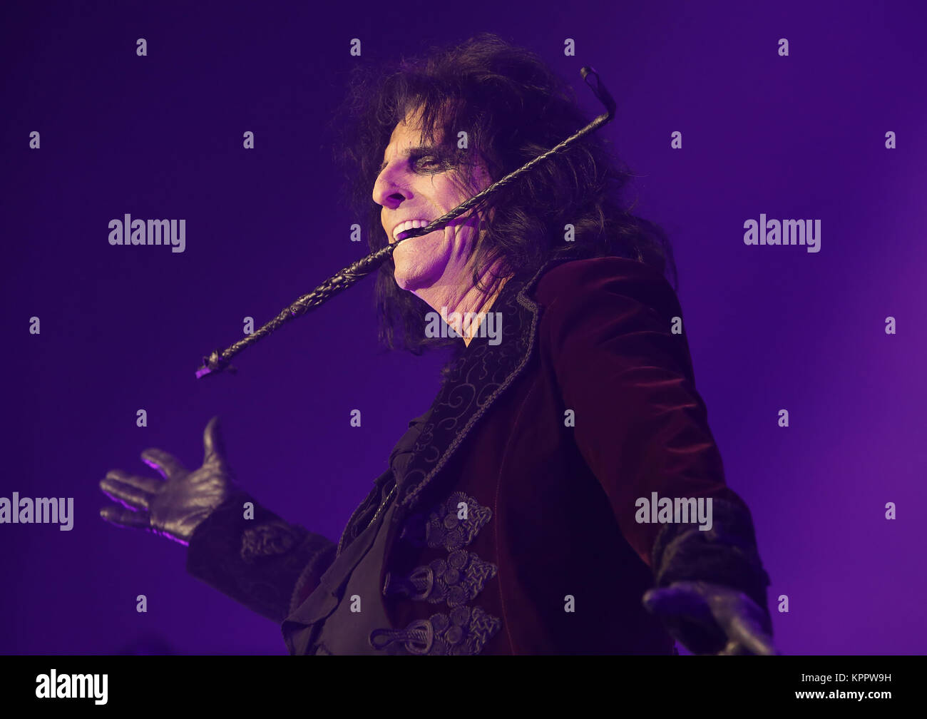 Alice Cooper performing at Manchester Arena Featuring: Alice Cooper ...