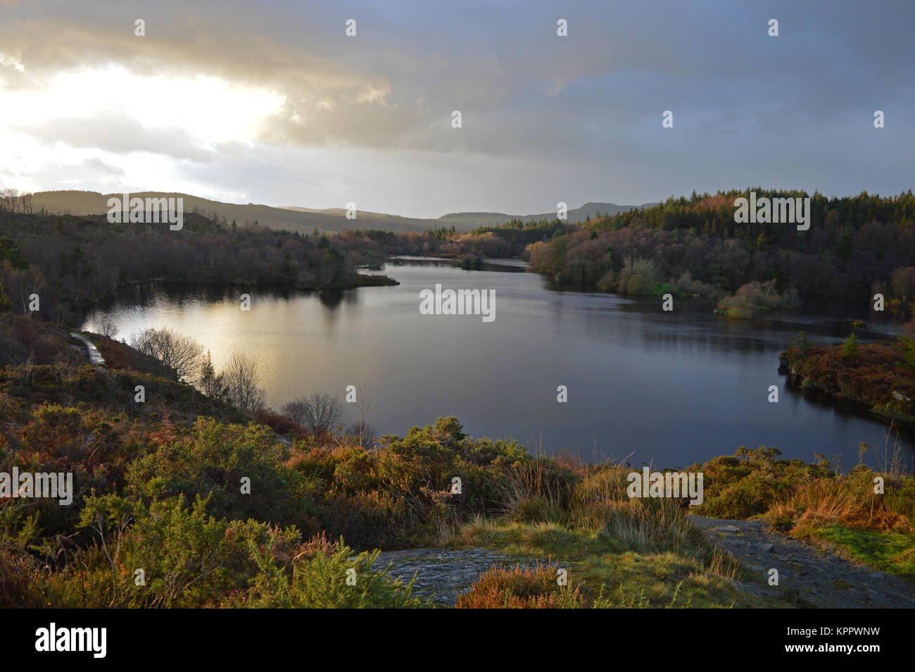 Llyn Elsi Betws Y Coed Stock Photo - Alamy