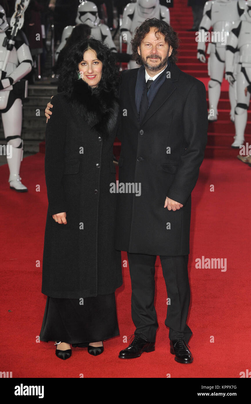 Ram Bergman attends the European Premiere of Star Wars - The Last Jedi ...