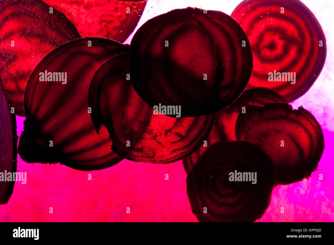 sliced raw beet Stock Photo - Alamy