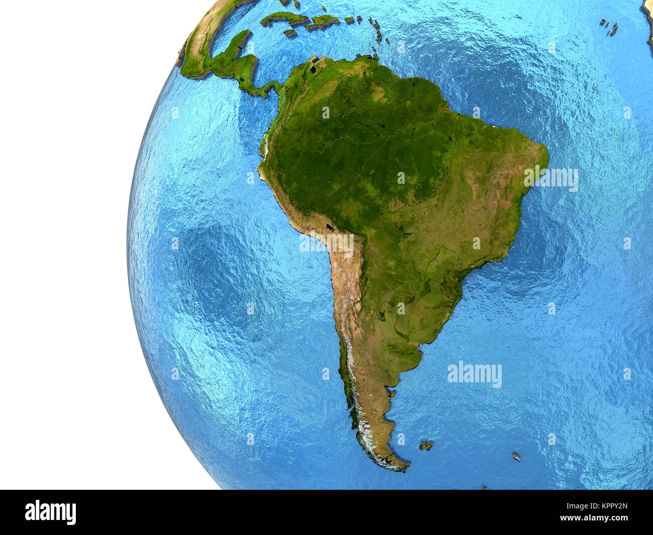 Latin american countries map hi-res stock photography and images - Alamy