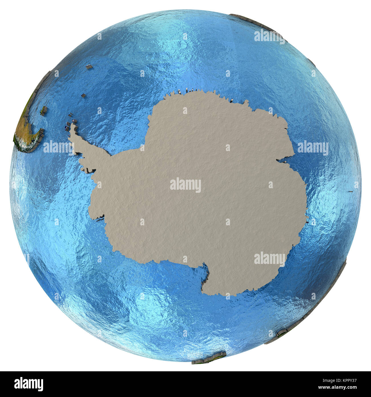 Antarctic continent on Earth Stock Photo - Alamy
