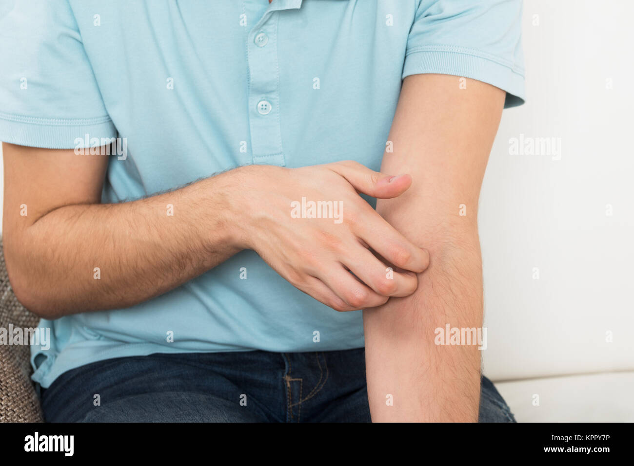 Intense itching hi-res stock photography and images - Alamy